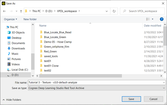 Green Classify High Detail - Save or Export Workspace/Tool