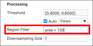 Region Filter