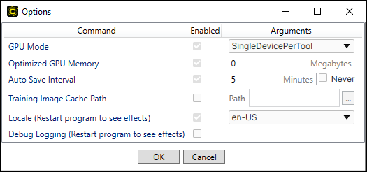 Launch VisionPro Deep Learning