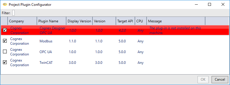 Project Plugin Configurator
