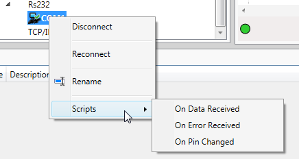Serial Port Events