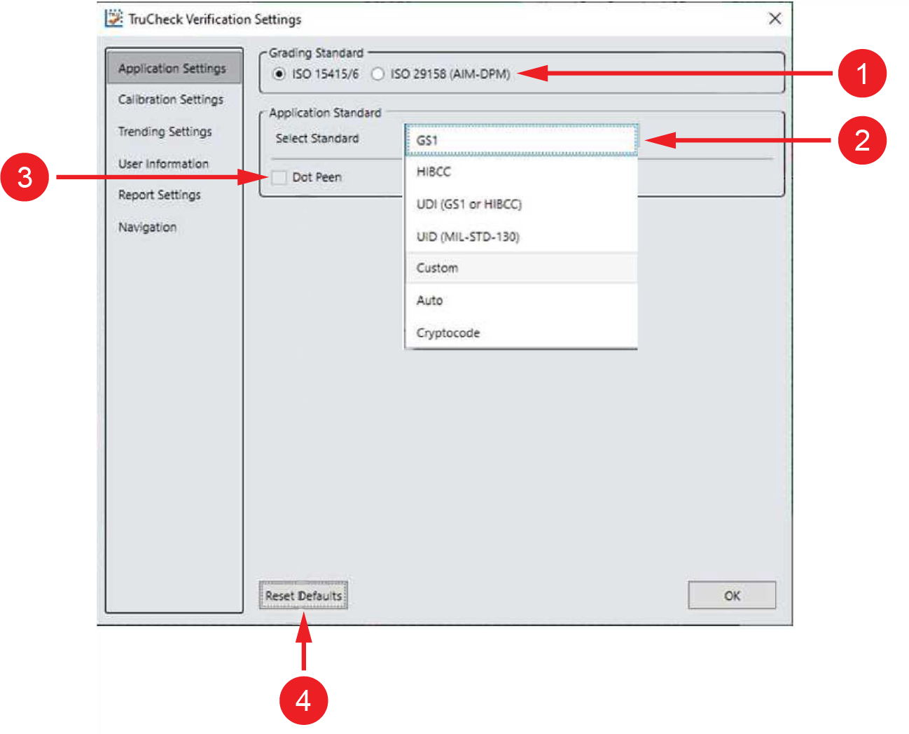 Application Settings