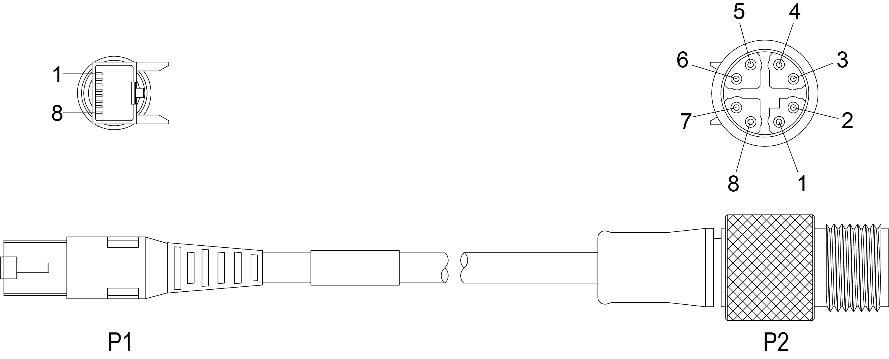 DataMan 260 Ethernet Cable