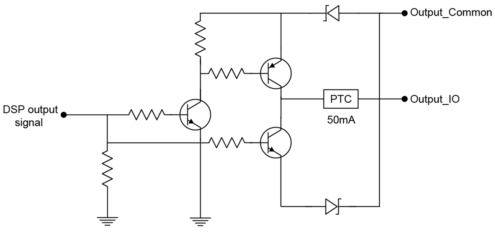 DataMan 50 and 60 Digital Output Lines