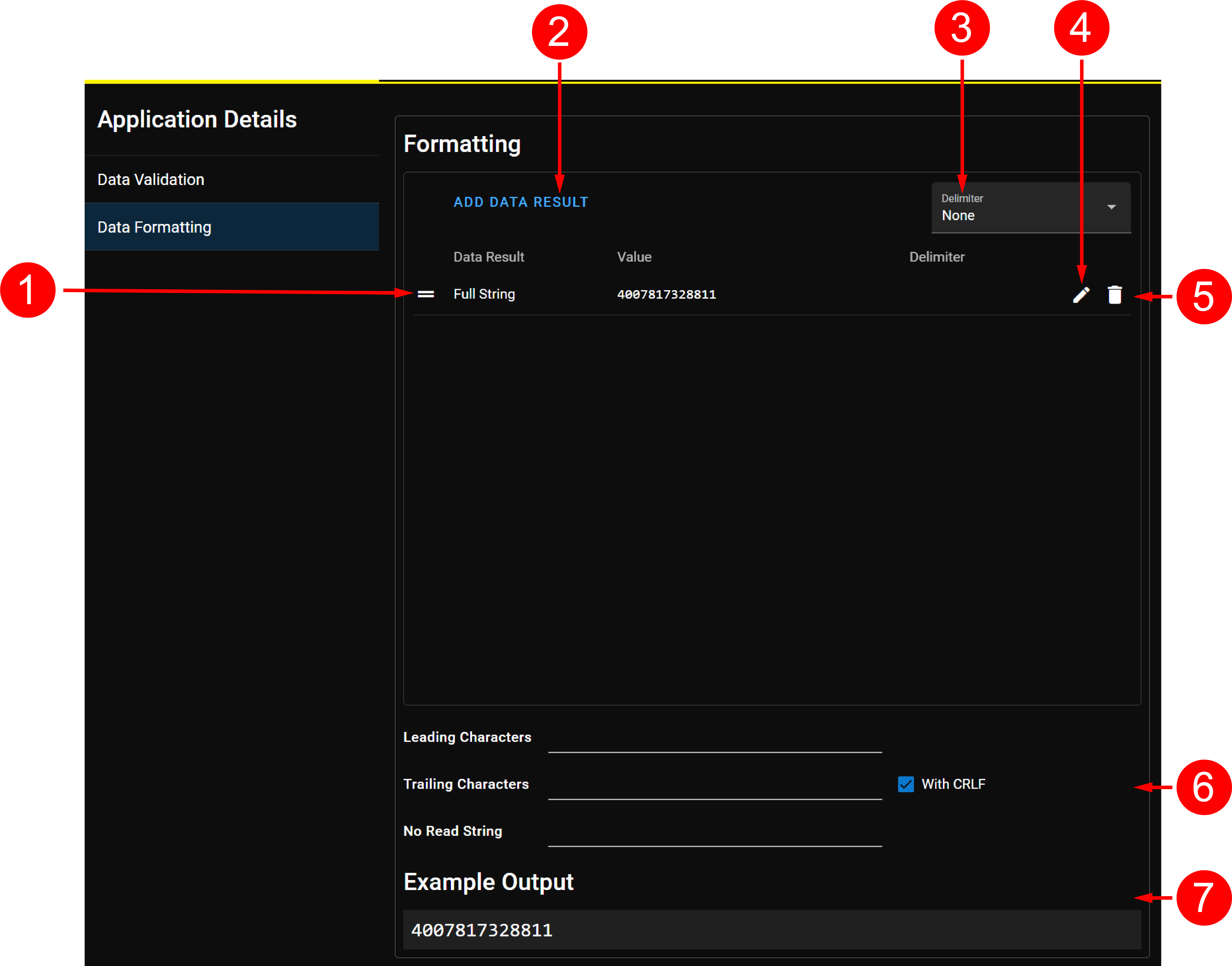 Data Formatting