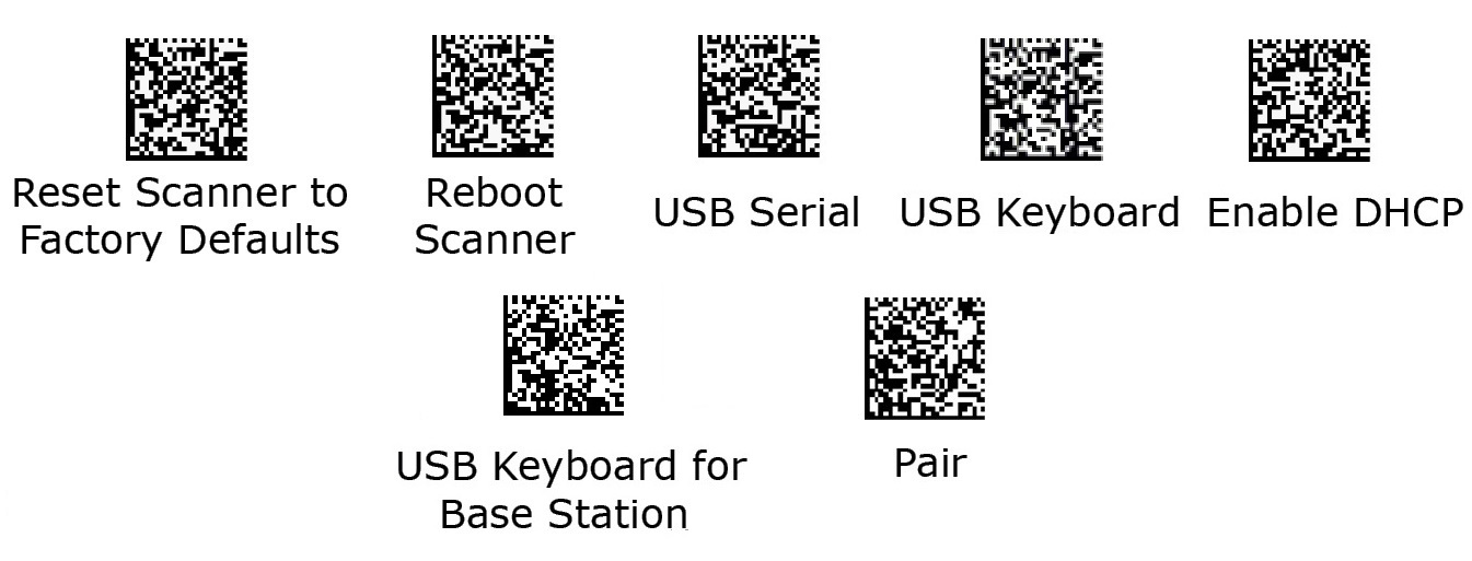 Reader Control Codes