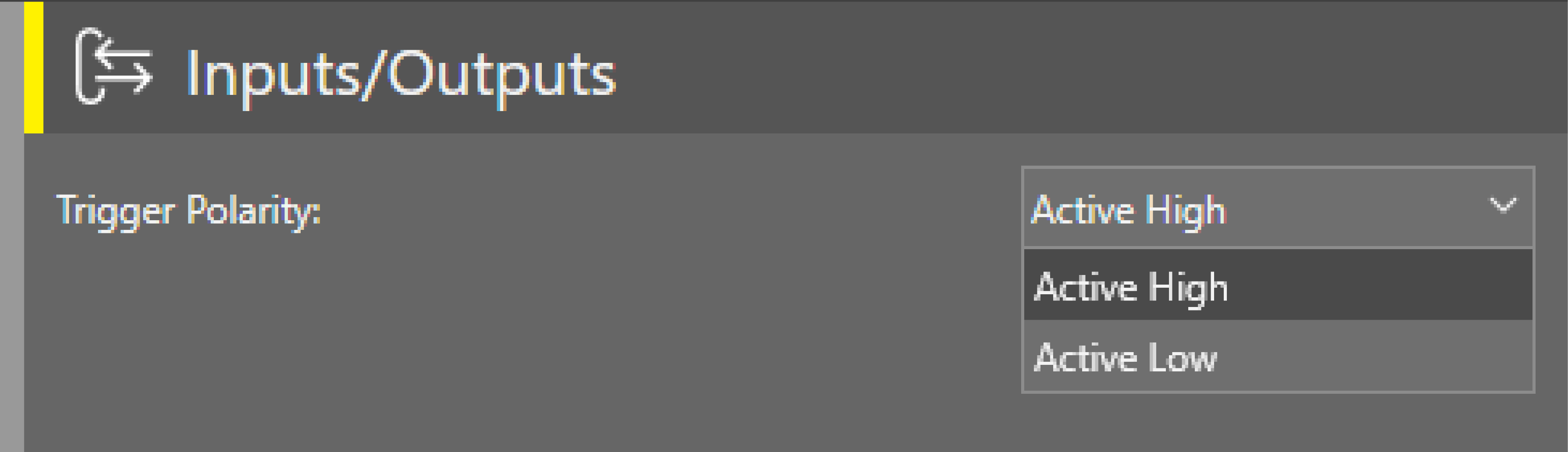 Inputs/Outputs
